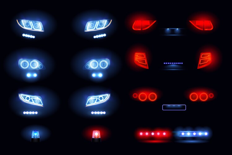 Tail Lights Vector Images (over 9,600)