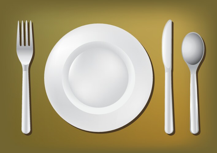 Dishes Royalty Free Vector Image - VectorStock