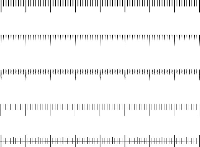 Ruler Graduation Meter Vector Images (over 130)