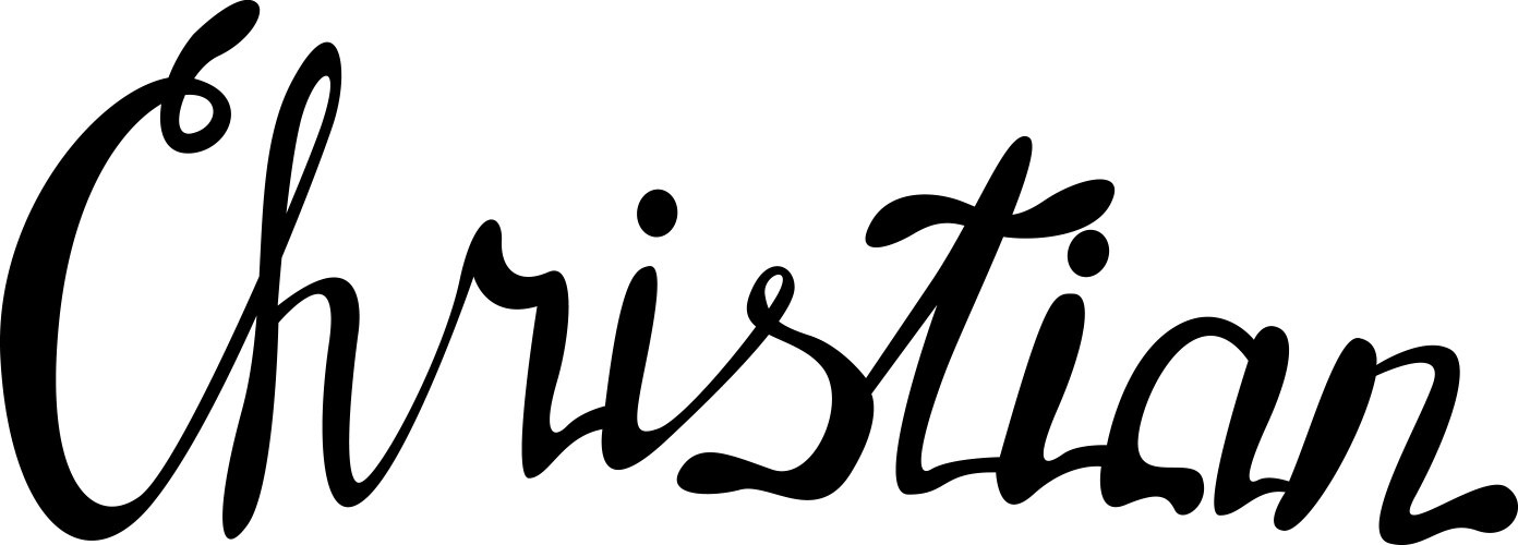 Christian lettering Vector Images & Graphics for Commercial Use ...