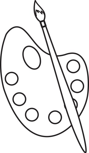 Paint Pallet Icon Vector Images (over 3,100)