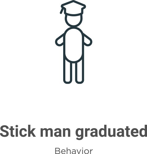 Stick Figure Graduation Vector Images (88)