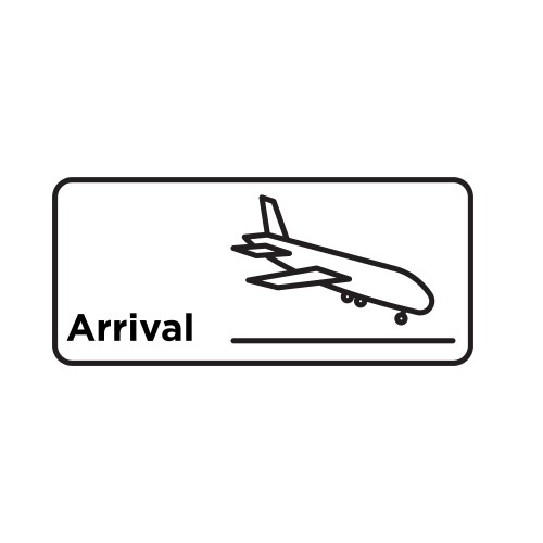 Airport Gate Sign Vector Images (over 2,300)