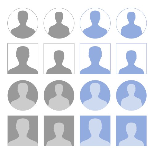 Profile Vector Images (over 520,000)