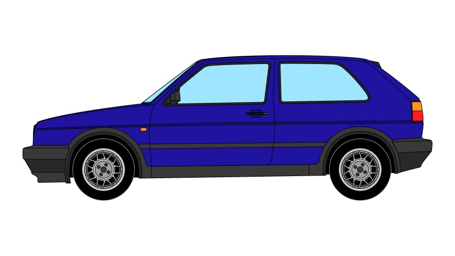 Volkswagen Golf Vector Images (over 190)