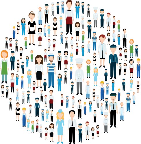 People Circle Vector Images (over 100,000)