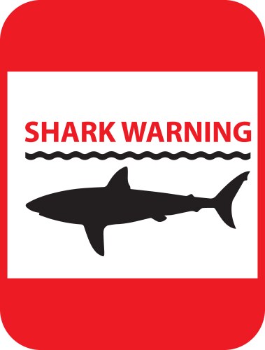 Warning Shark Jaws Vector Images (over 200)