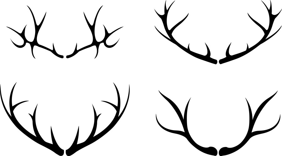 Deer Antlers Vector Images (over 32,000)