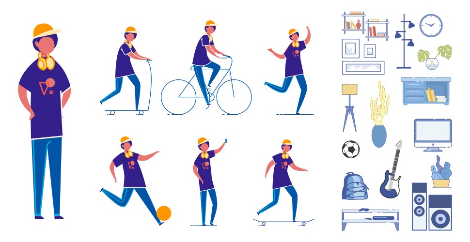 Adolescent Vector Images (over 8,900)