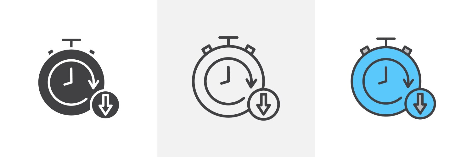Time Saving Icon Vector Images (over 11,000)