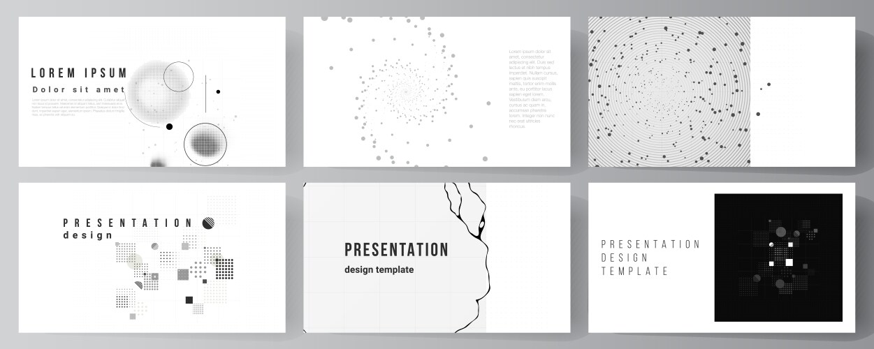 Presentation and slide layout background design Vector Image