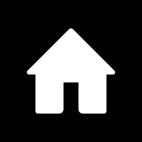 House shaped dangler hanging from ceiling Vector Image