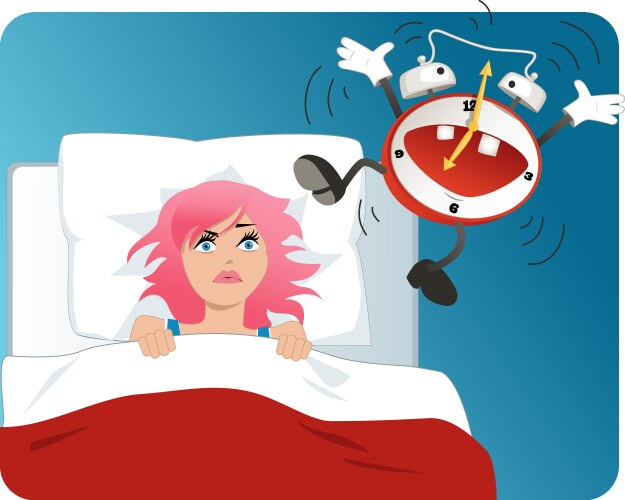 Cartoon Girl Waking Up Vector Images (over 550)