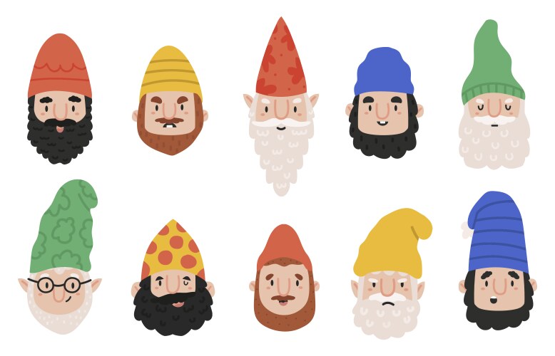Gnomes Vector Images (over 20,000)