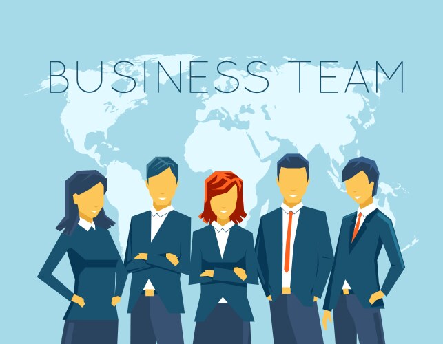 Teamwork and human resources Royalty Free Vector Image