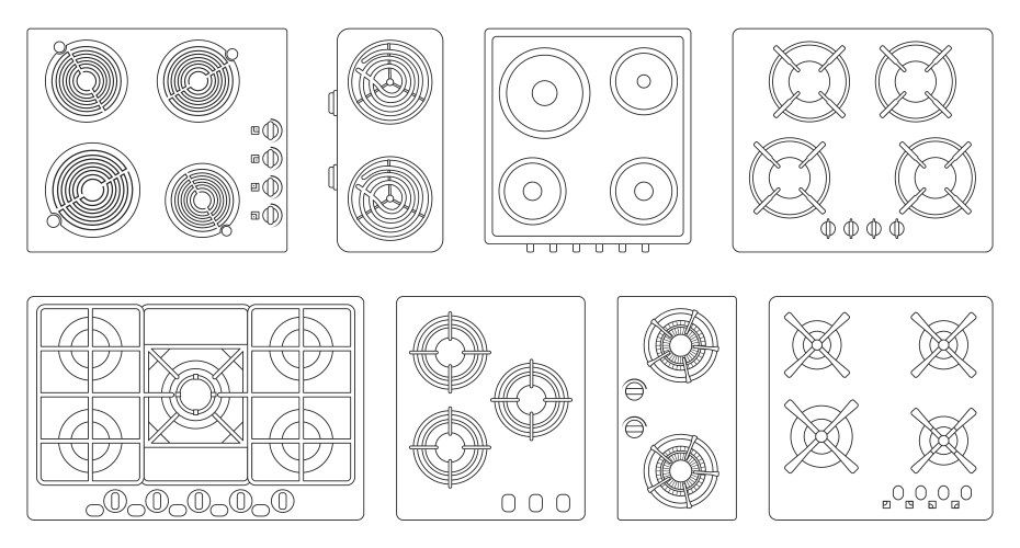 Cooktop Vector Images (over 1,400)