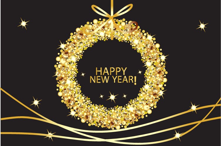 1 number gold and diamond Royalty Free Vector Image