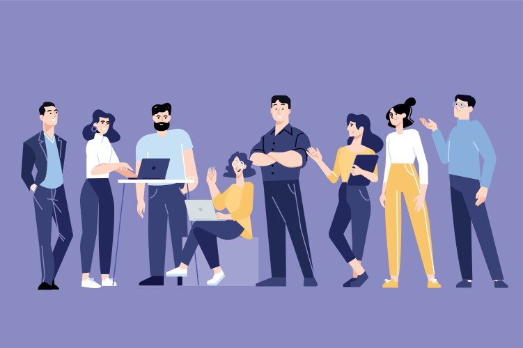 Social issue equality of people concept Royalty Free Vector