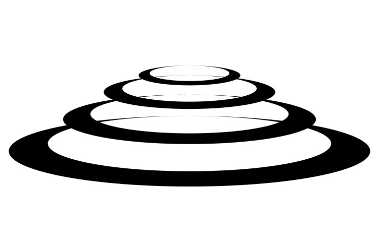 Basic graphics sticker Royalty Free Vector Image