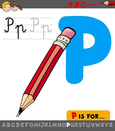 Pencil character point whiteboard with stick Vector Image