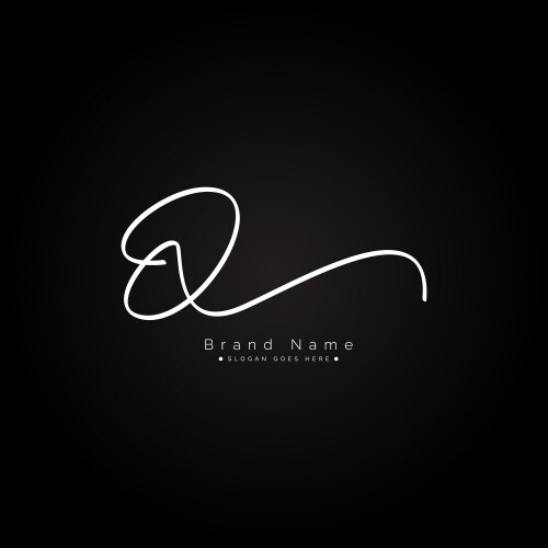 Alphabet Signature Vector Images (over 100,000)