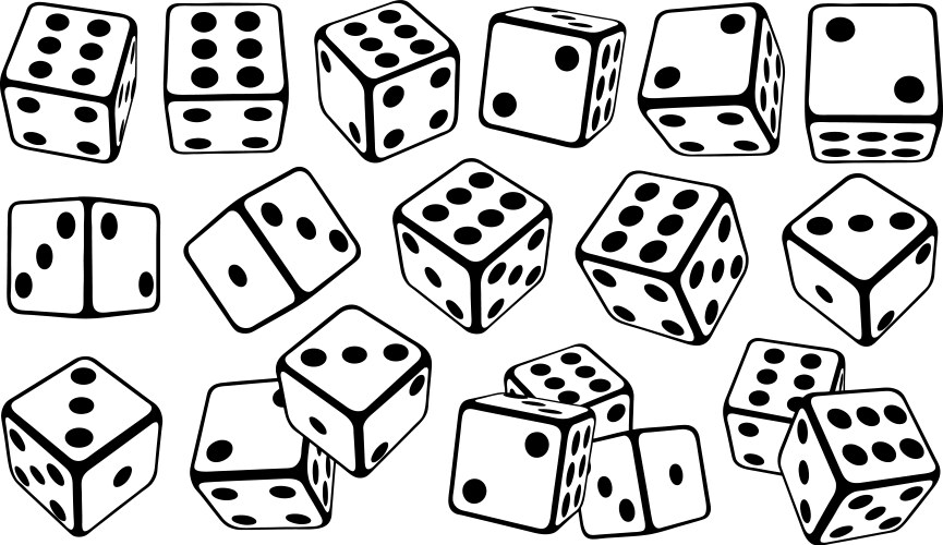 Dice Vector Images (over 50,000)