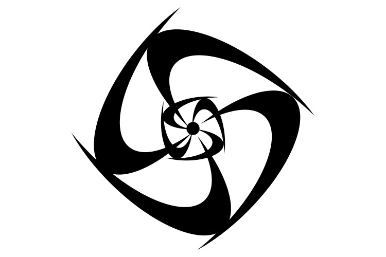 Basic graphics sticker Royalty Free Vector Image