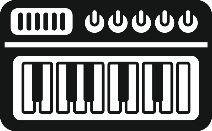 Piano Keyboard Silhouette Vector Images (over 2,000)