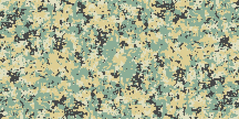 Pixel camouflage for a soldier army uniform Vector Image