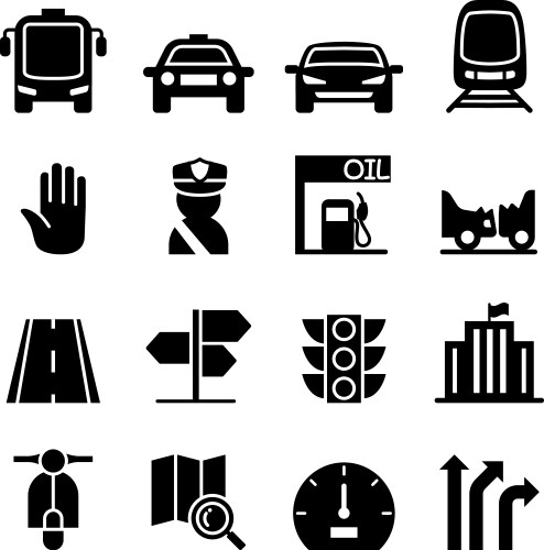 Traffic Vector Images (over 390,000)