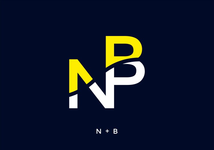 Nb logo Vector Images & Graphics for Commercial Use | VectorStock