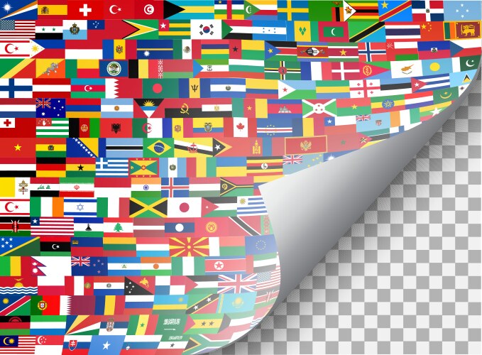 Set flags all countries Royalty Free Vector Image