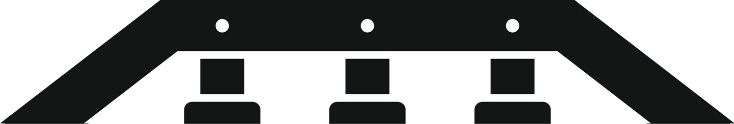 Big air ramp structure for skateboarding Vector Image