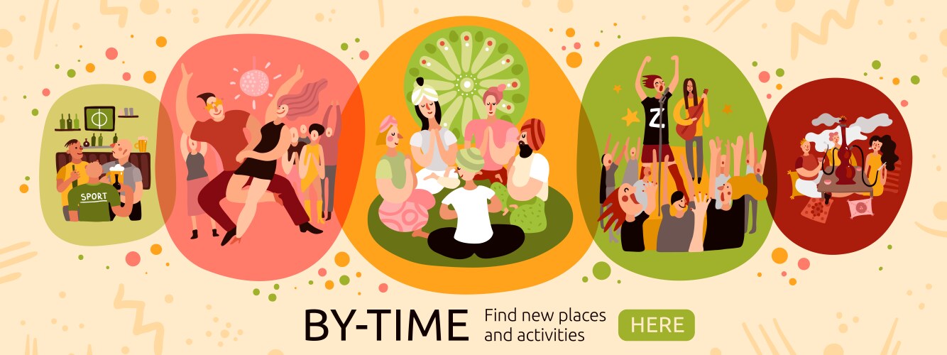 Free Time Activities Leisure Vector Images (over 1,000)