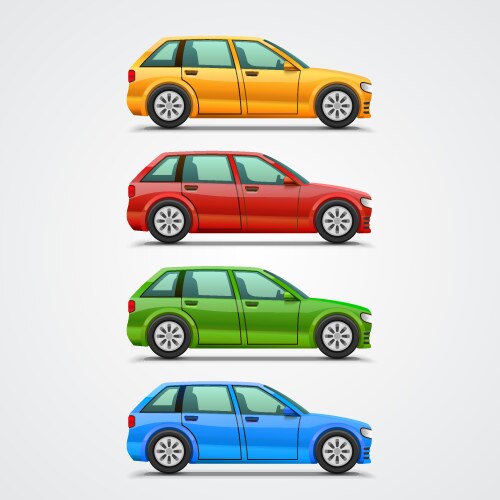 Car icon set-9 Royalty Free Vector Image - VectorStock