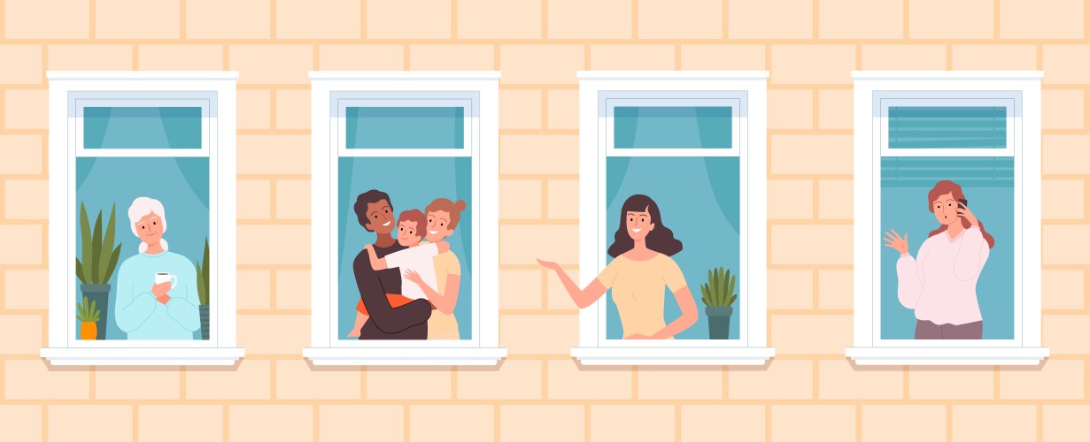 Cartoon Neighborhood Vector Images (over 7,000)