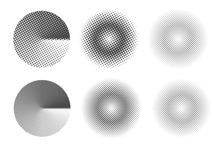 Dotted Gradient Vector Images (over 120,000)