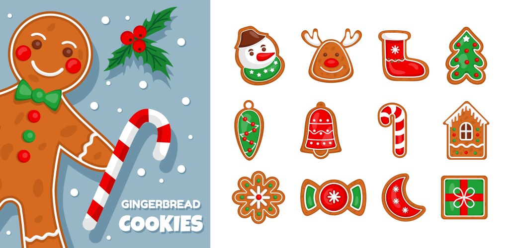 Ginger Bread Vector Images (over 7,900)