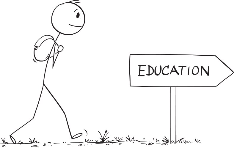 Stickman Student Vector Images (over 320)