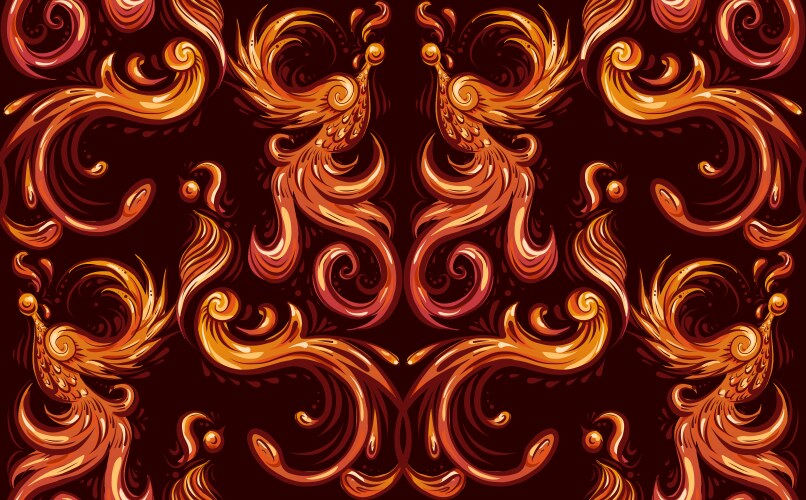 Seamless dark pattern with centipedes Royalty Free Vector