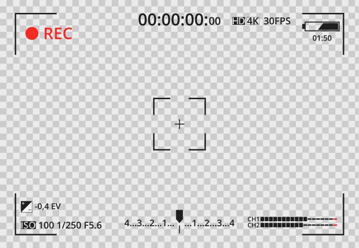 Viewfinder Camera Transparent Vector Images (over 400)