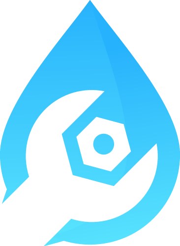 Tool fix and repair logo icon design Royalty Free Vector