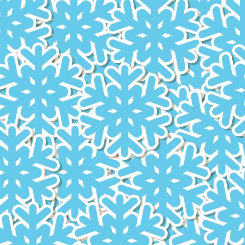 Snowflake clipart frosty pattern Royalty Free Vector Image