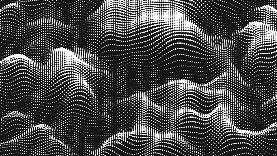 Point wave noise texture abstract dot background Vector Image