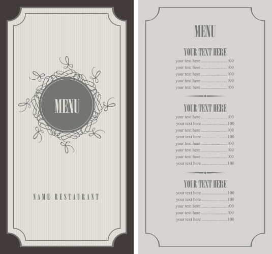 Free Menu Vector Images (over 18,000)