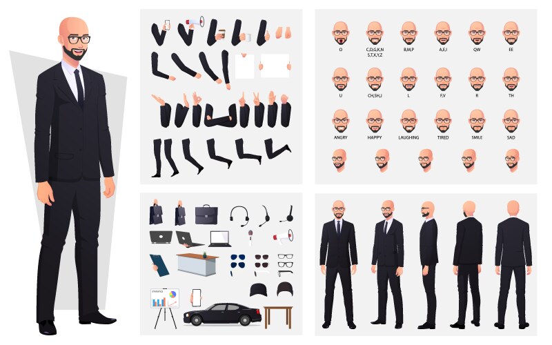 Running Sprite Vector Images (over 330)