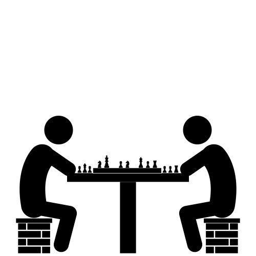 Stickman Chess Vector Images (21)