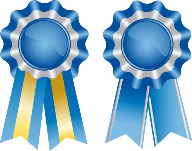 Blue Ribbon Award Vector Images (over 8,400)