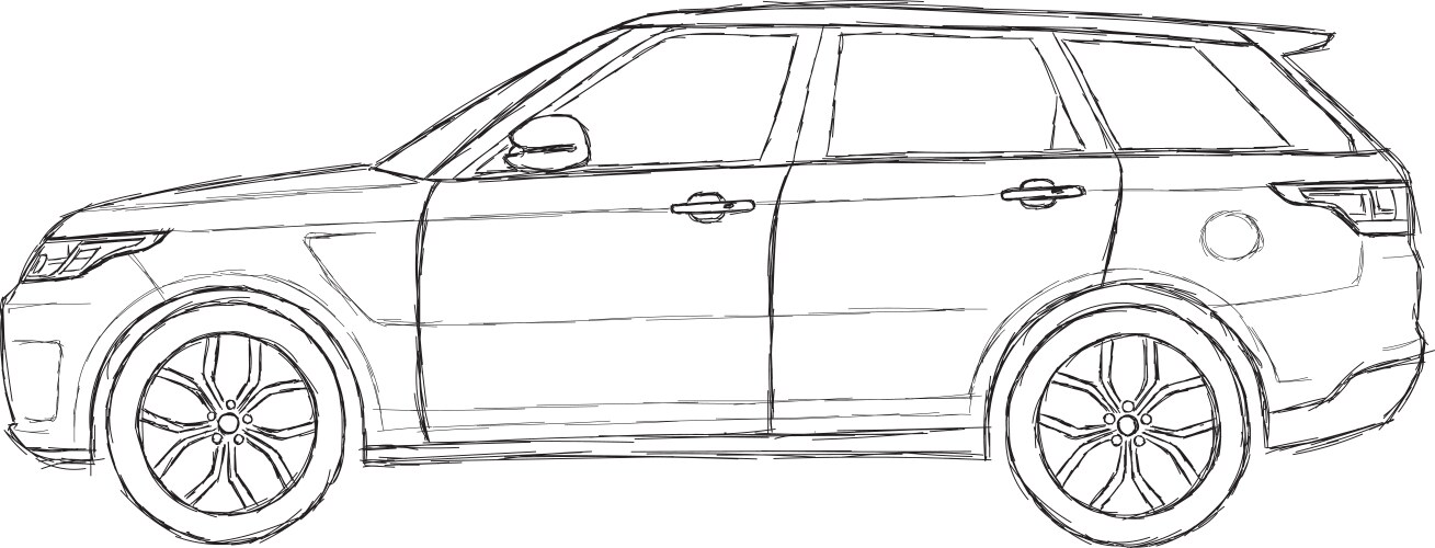 Range Rover Car Vector Images (78)