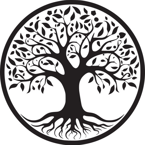 Black Tree Logo Shape Vector Images (over 9,200)